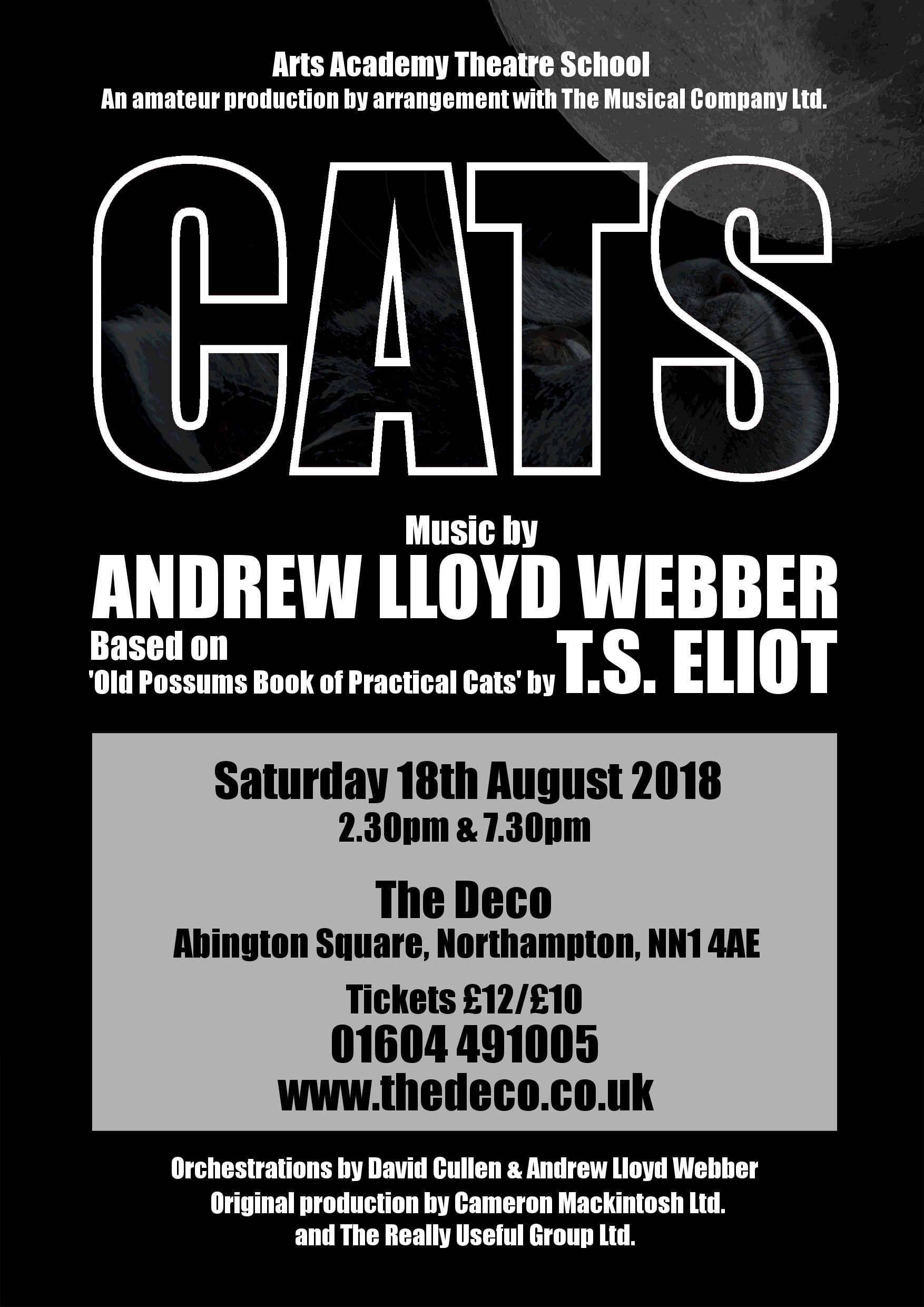 CATS presented by Deco Summer Youth Project - The Old Savoy - Home of ...